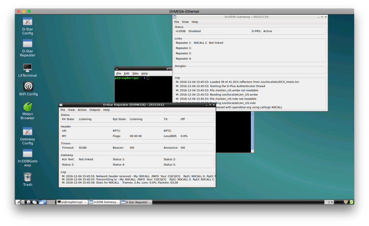Use a Mac to Set Up DSTAR Commander on Your DVMEGA / Raspberry Pi ...